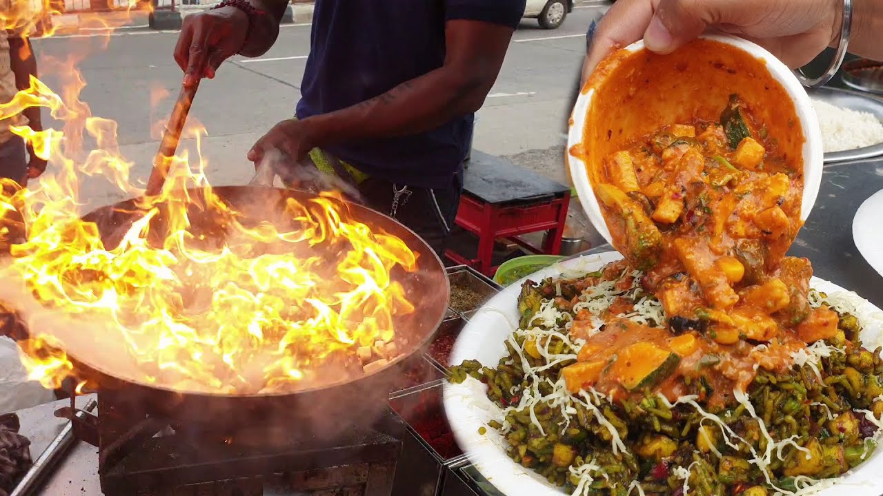 Cilantro Rice with Paneer Skillet @ Rs.200 : Amazing Mexican Street ...