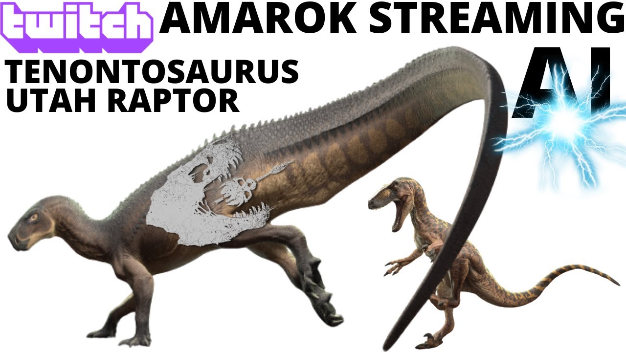 Tenonto and Utah AI sneek a peek thanks to Amarok streaming The Isle ...