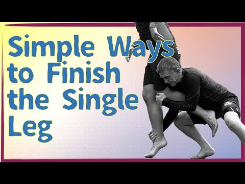 Single Leg Shot II: Finish the Single Leg Shot With One of These ...