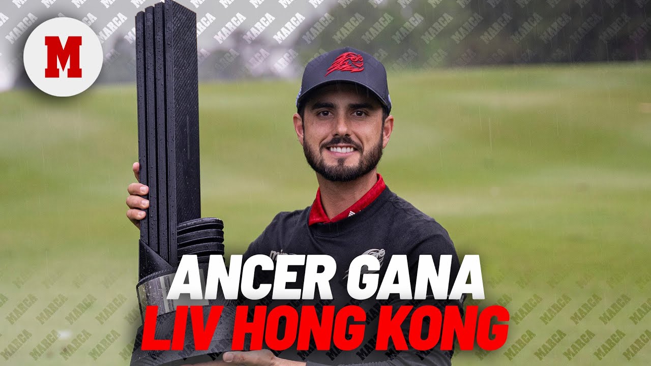 El mexicano Ancer sufre para ganar el LIV Hong Kong I MARCA - YouTube