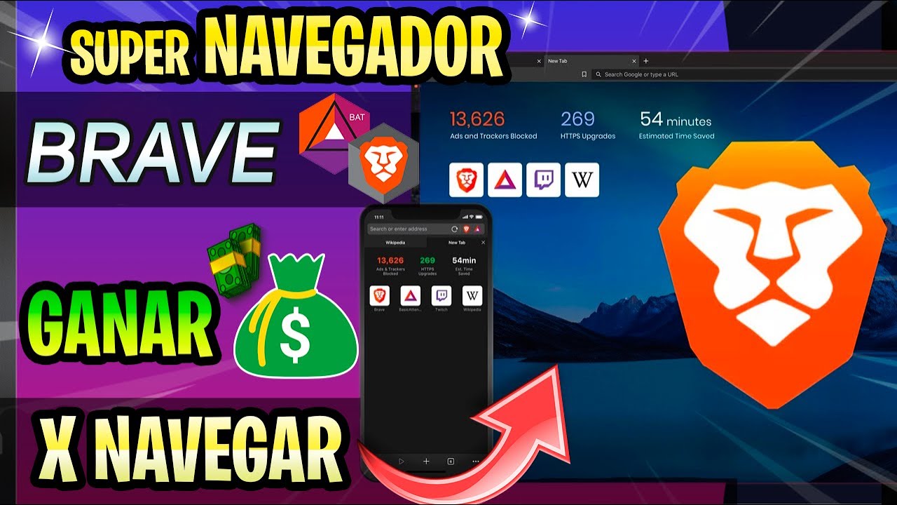 Cómo GANAR DINERO💰 usando BRAVE / Super NAVEGADOR que te PAGA 2020 ...