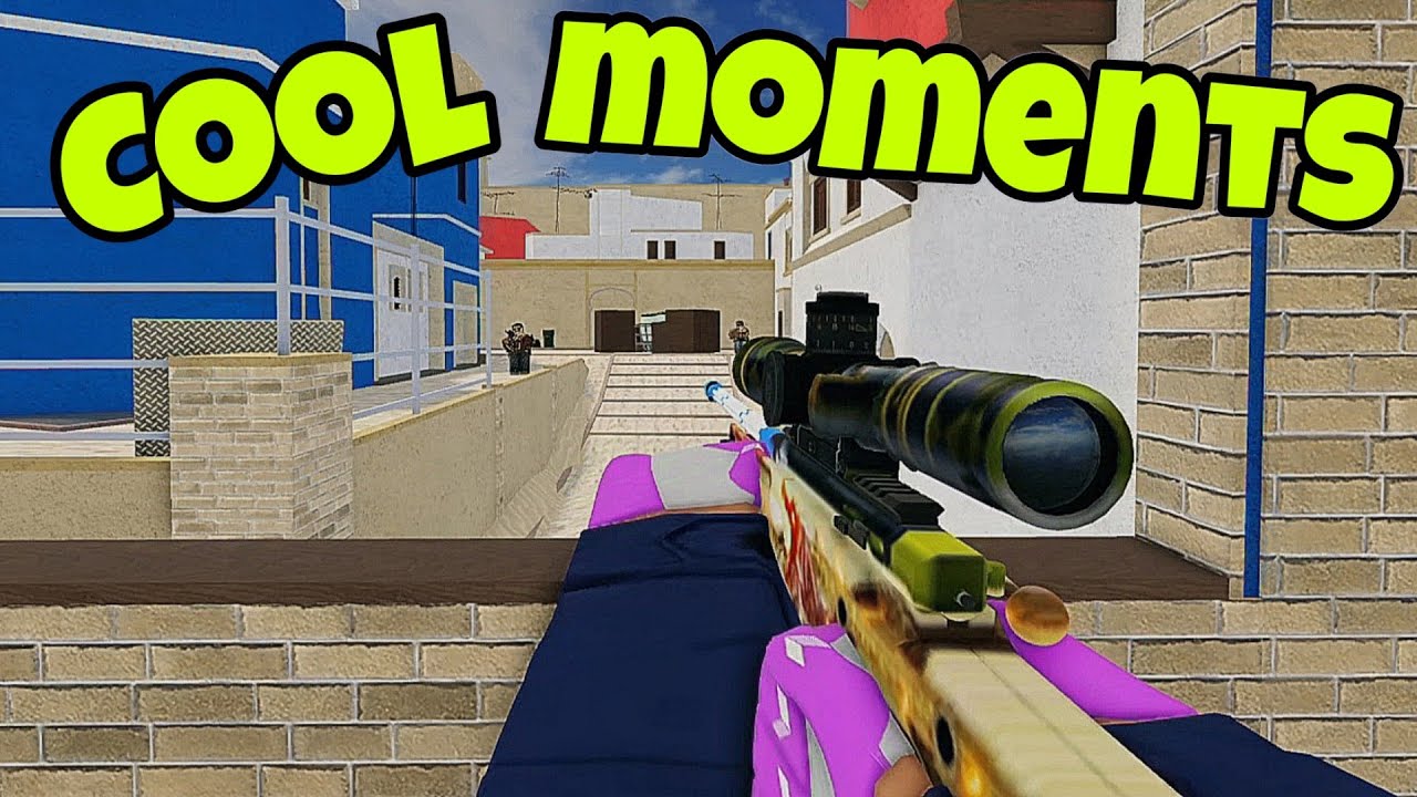 COOL MOMENTS AND FAST KILLS WITH AWP in Roblox CS - YouTube