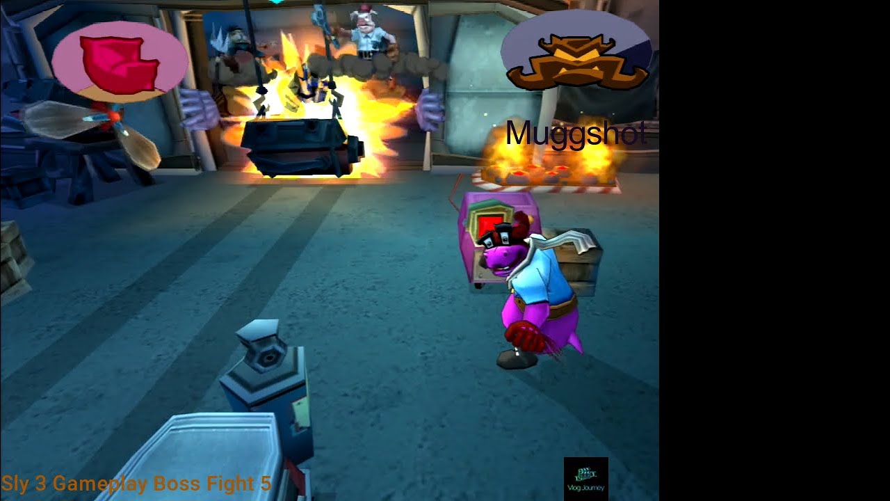 Sly 3 Gameplay Boss Fight 5 - YouTube