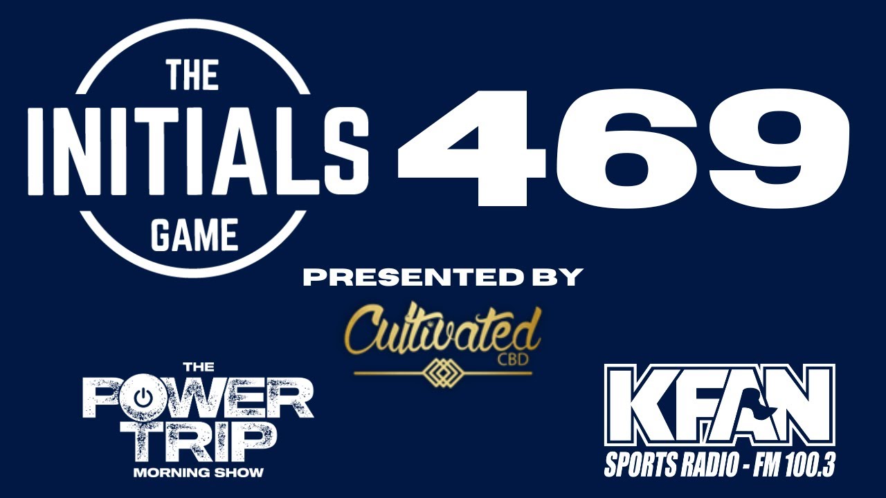 The 469th Initials Game on The Power Trip Morning Show | Broadcast ...
