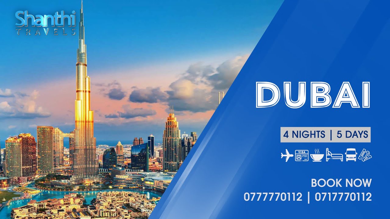 Dubai Tour | 11 April 2024 | Shanthi Travels - YouTube