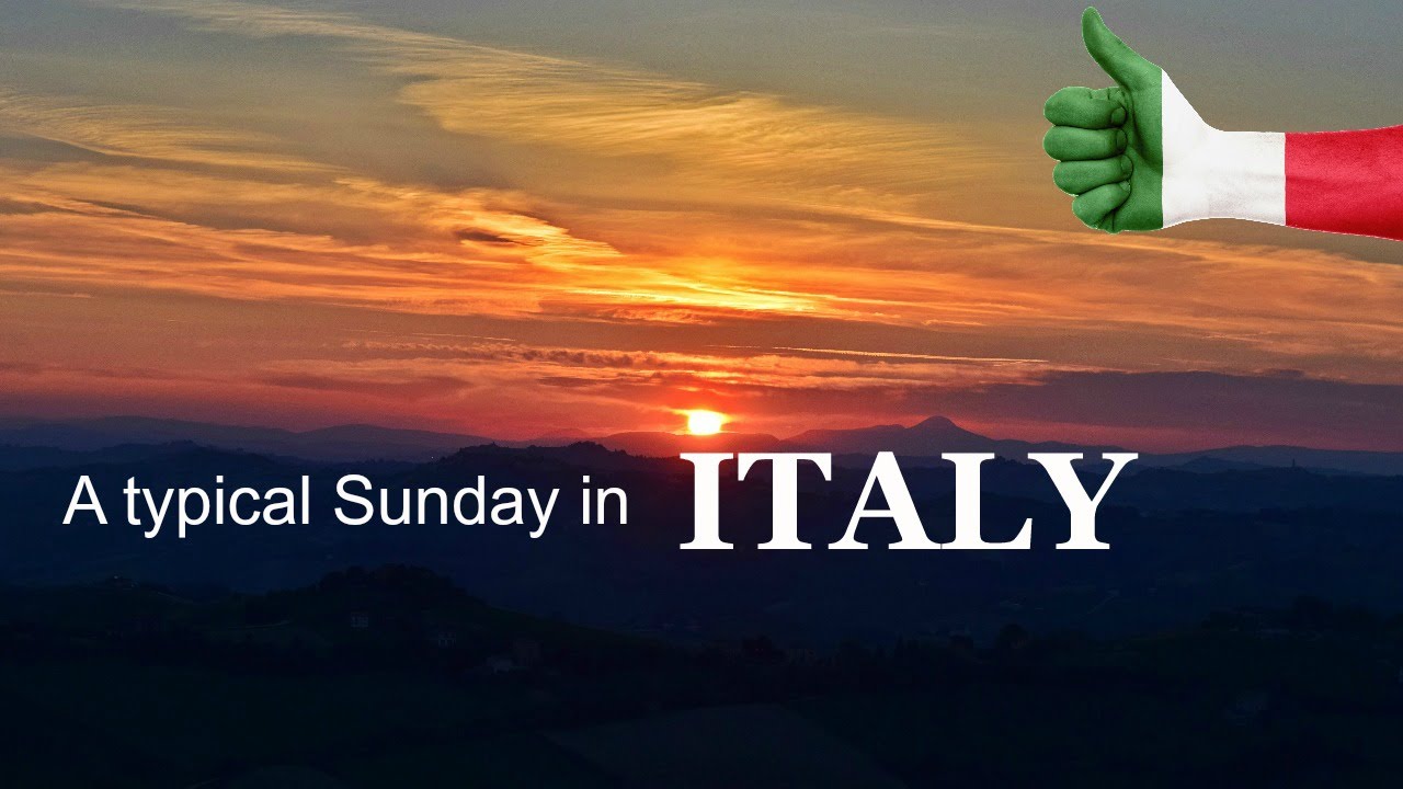 A typical Sunday in Italy | Daily Travel Vlog 99, Le Marche, HD - YouTube