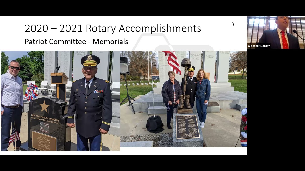 Wooster Rotary Leadership Transition - Justin Starlin & Terry Snoddy 6 ...