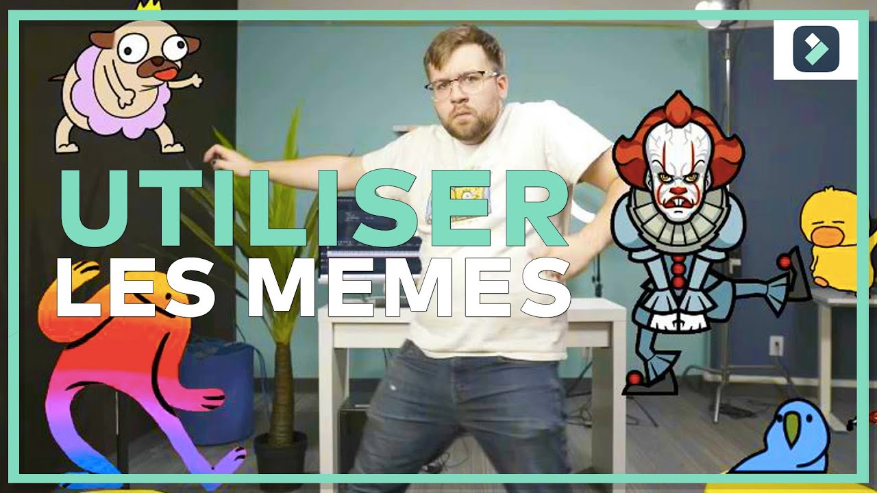 Utiliser les MEMES pour AMÉLIORER vos vidéos || TUTO Montage Filmora ...