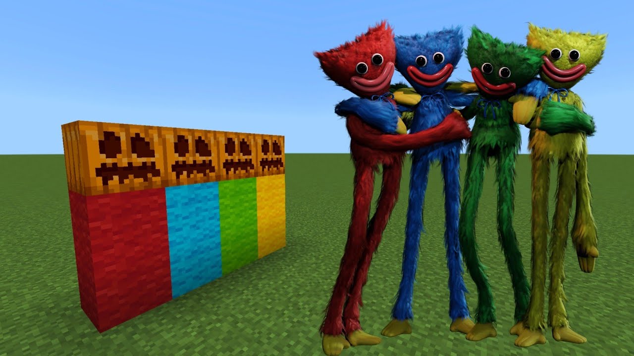 Poppy Playtime Mini Huggies Addon in Minecraft PE - YouTube