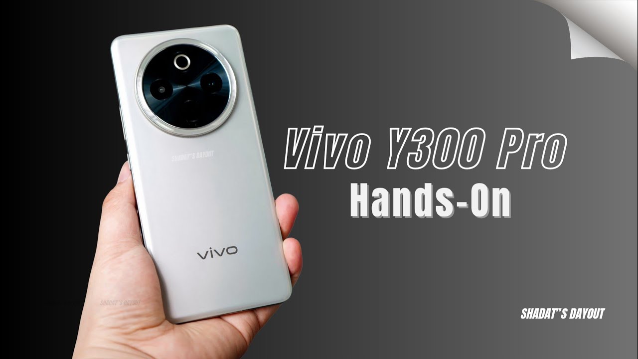Vivo Y300 Pro First Look - IT's finally HERE - YouTube