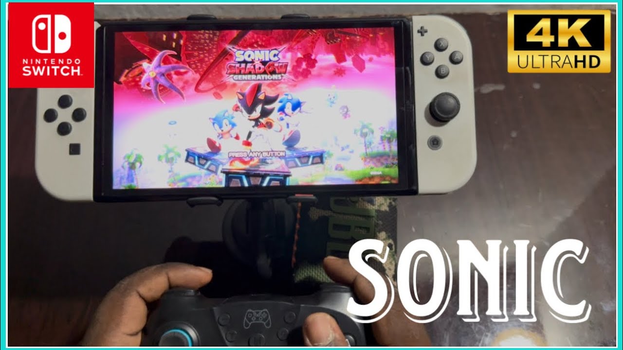 SONIC X SHADOW GENERATIONS Nintendo Switch Oled Gameplay - YouTube