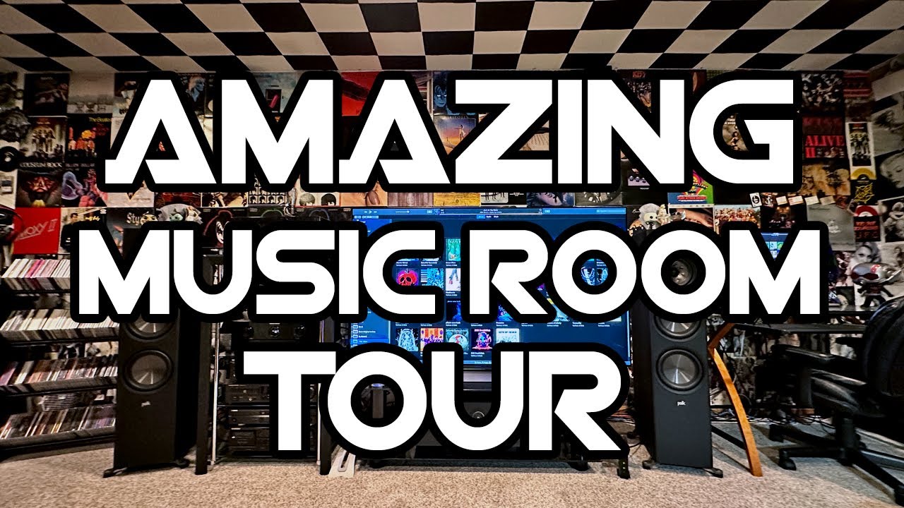 Amazing Music Room Tour - YouTube