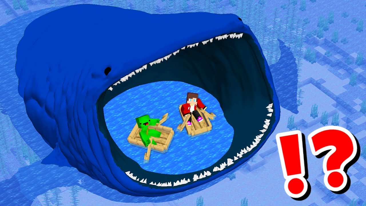 JJ and Mikey VS Scary BLOOP MONSTER CHALLENGE in Minecraft / Maizen Minecraft - YouTube