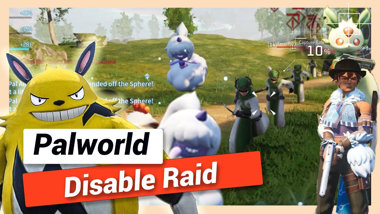 How to Turn off Raid | Palworld Gameplay Guide - YouTube