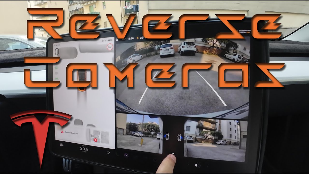Issue with Tesla reverse cameras UI, UX needs improvements! - YouTube