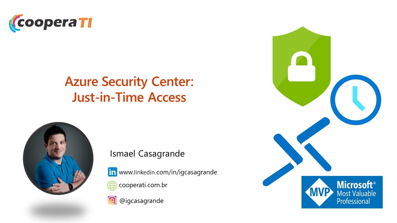 Azure Security Center: Just-in-Time Access - YouTube
