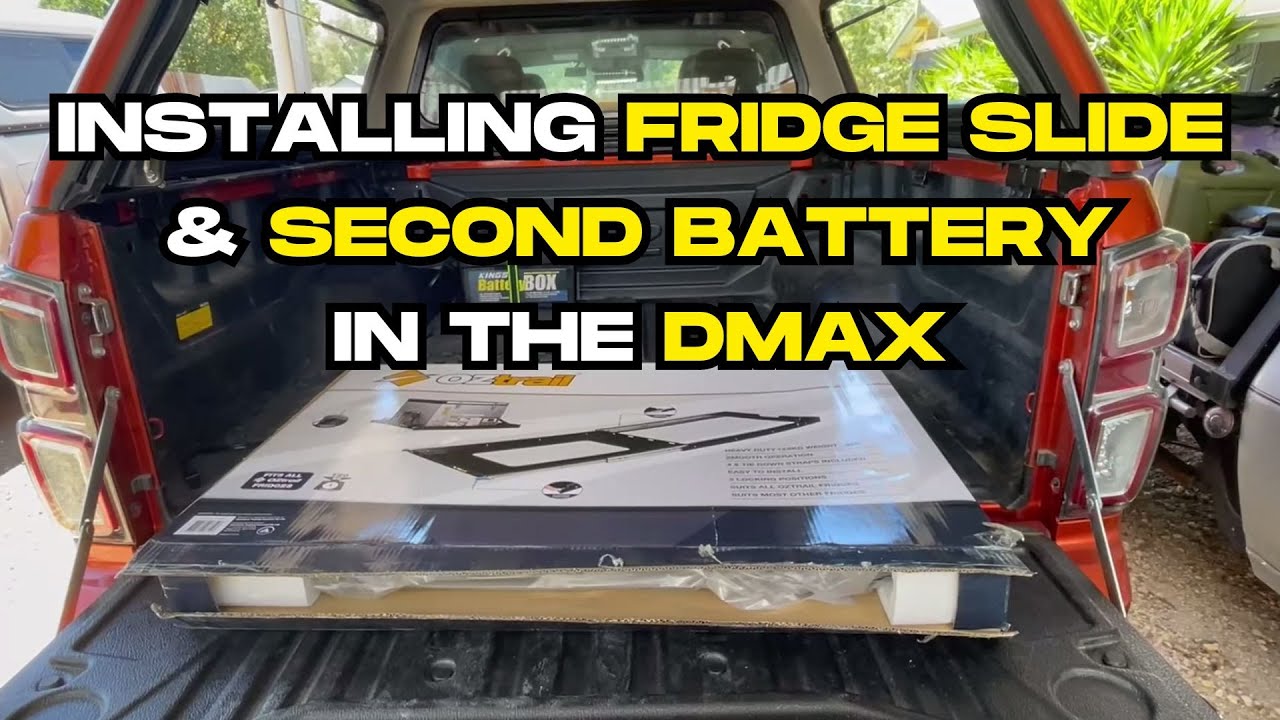 Watch Our DMAX Fridge Slide & Second Battery Installation - YouTube