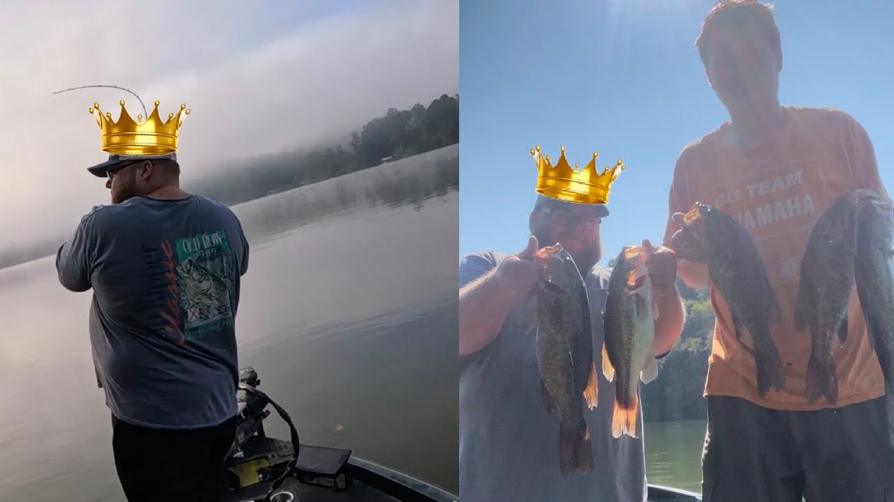 Crackin keeper bass on Fort Patrick Henry with the King - YouTube