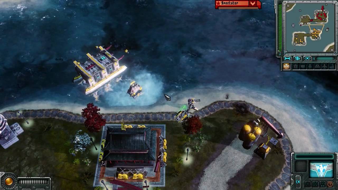 Red Alert 3 (HD 720p) - How to beat brutal AI - part 1! - YouTube