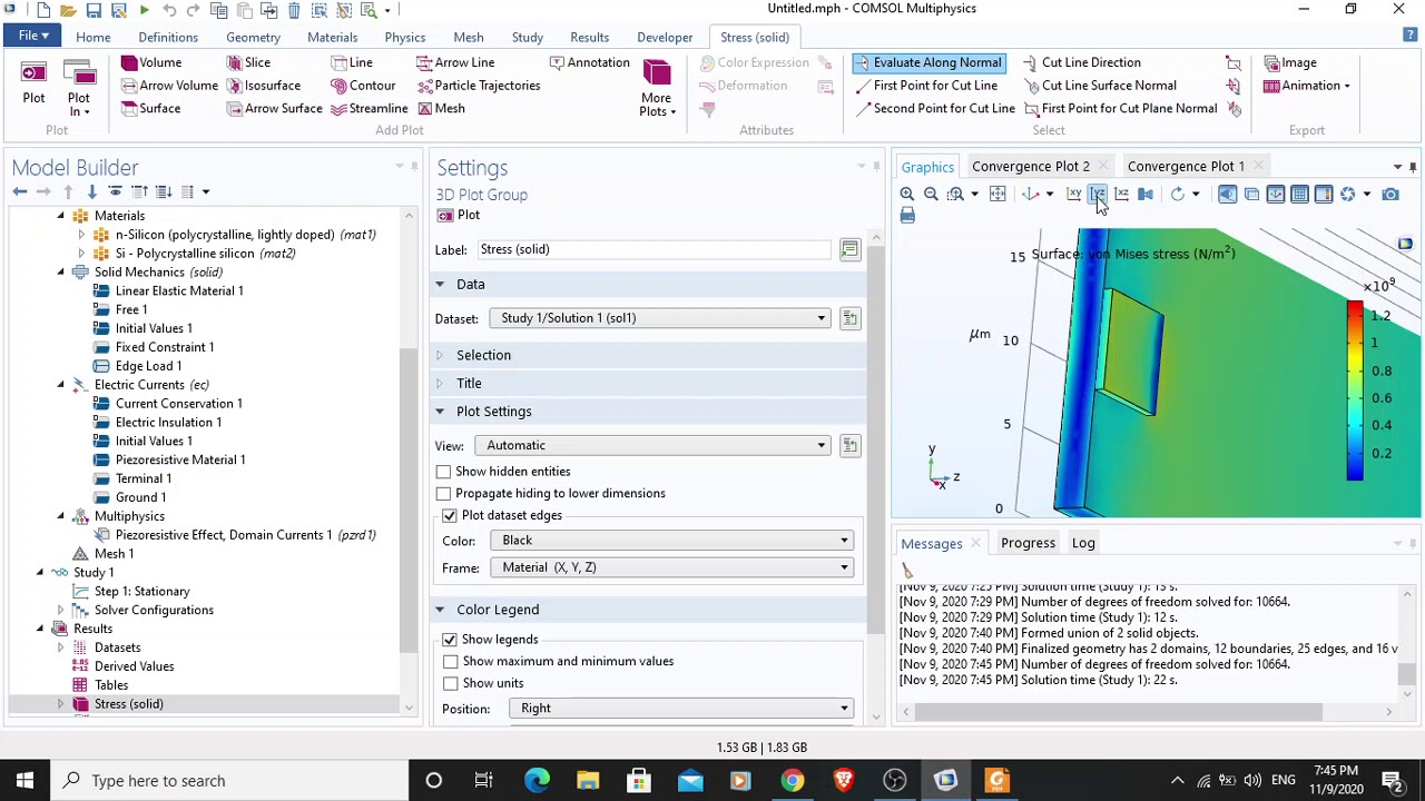 COMSOL Multiphysics Piezoresistive Sensor simulation (part I) - YouTube