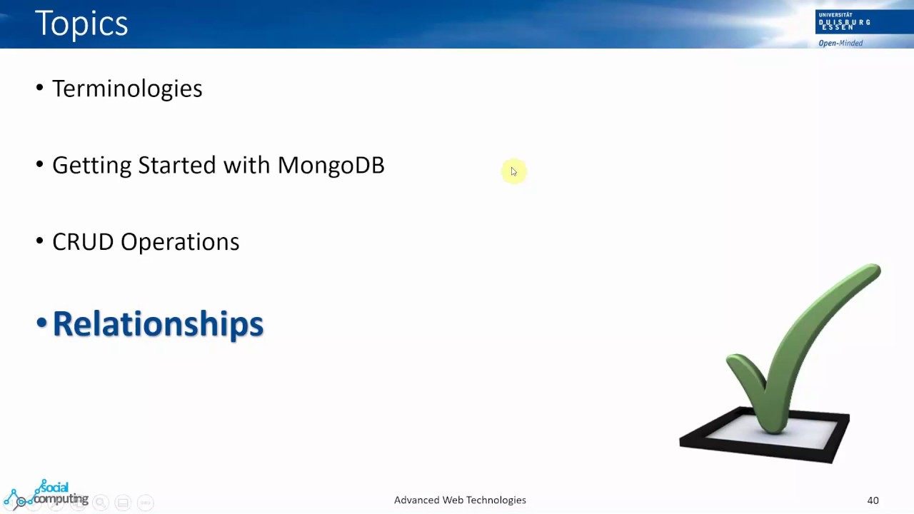 Mongodb Relationships Youtube