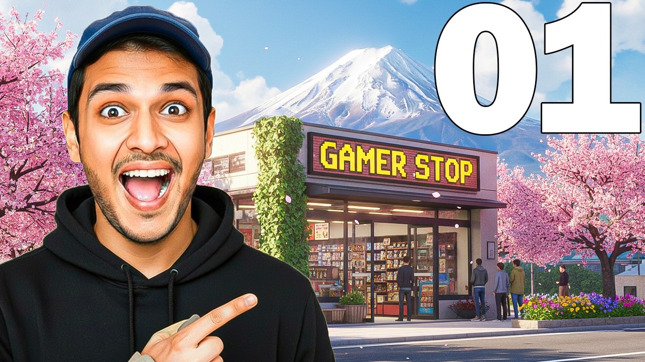 I Built A JAPANESE GAMING STORE! (Gamer Shop Simulator First Look ...