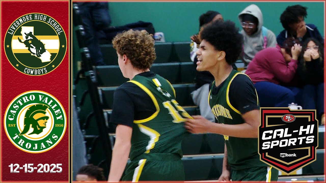 Livermore at Castro Valley Boys Basketball | HIGHLIGHTS (12/15/25 ...