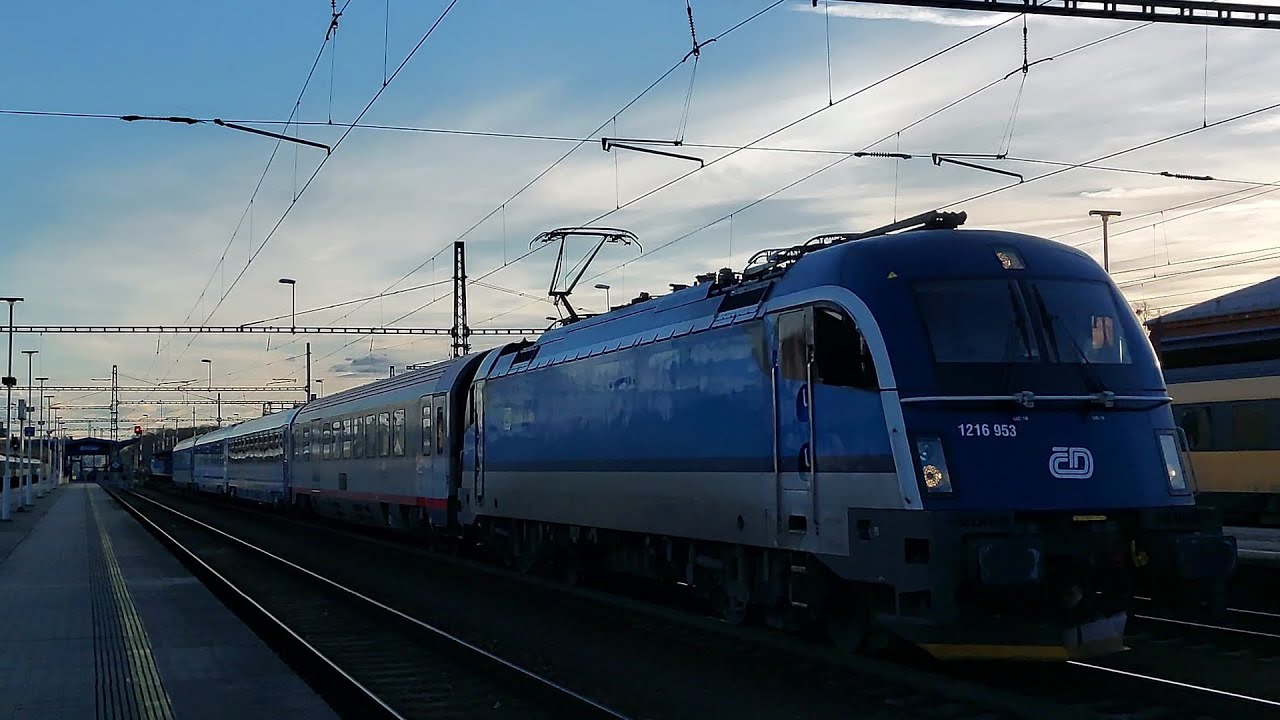 EC 102 Danubius (Wien Hbf - Kraków Glowny) 16.3 Břeclav - YouTube