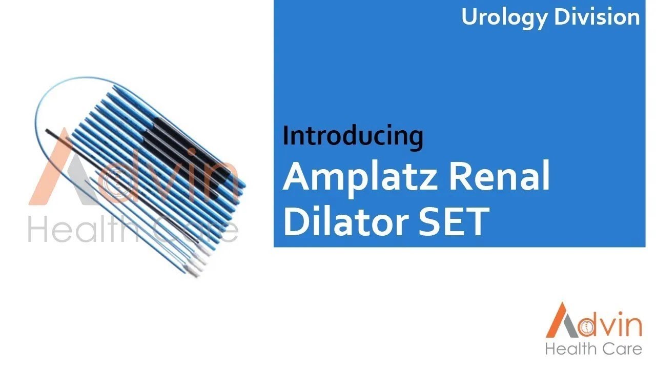 ADVIN Amplatz Type Renal Dilators Set | Urology Dilators Set - YouTube