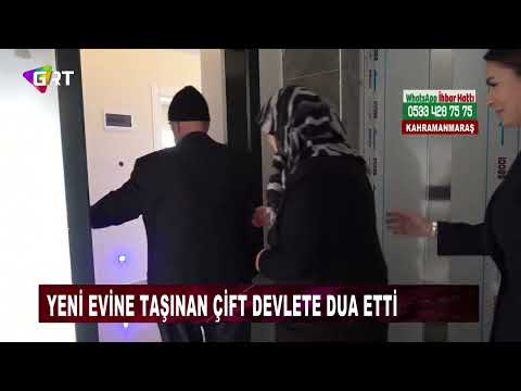 Yeni Evine Taşınan Çift Devlete Dua Etti