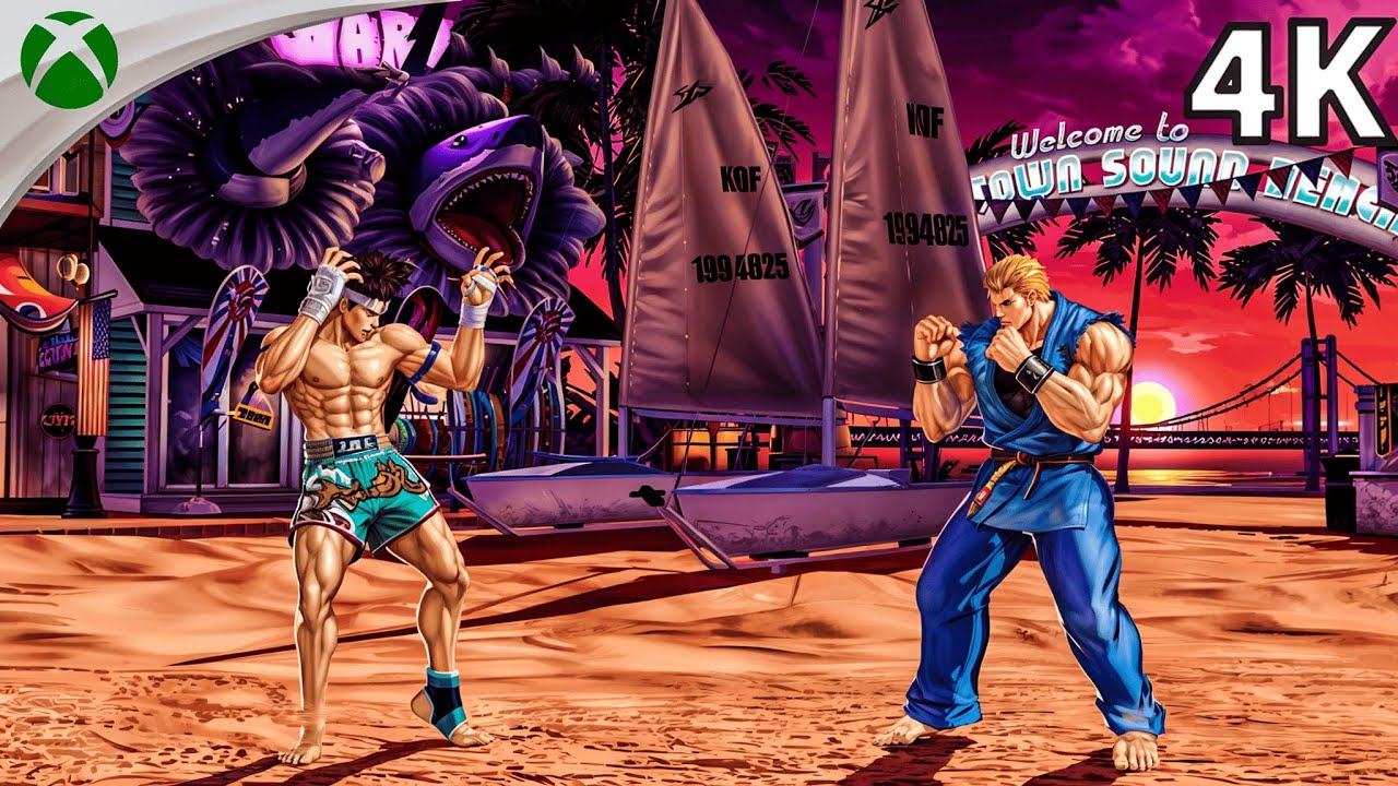 KOF XV | Joe vs Ryo | Xbox Gameplay 4K #kofxv - YouTube