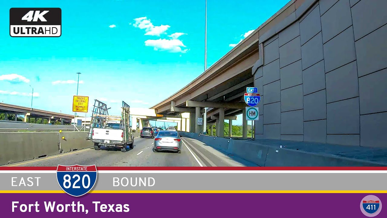 Interstate 820: Fort Worth ~ Texas (Eastbound) (Real-Time) - YouTube