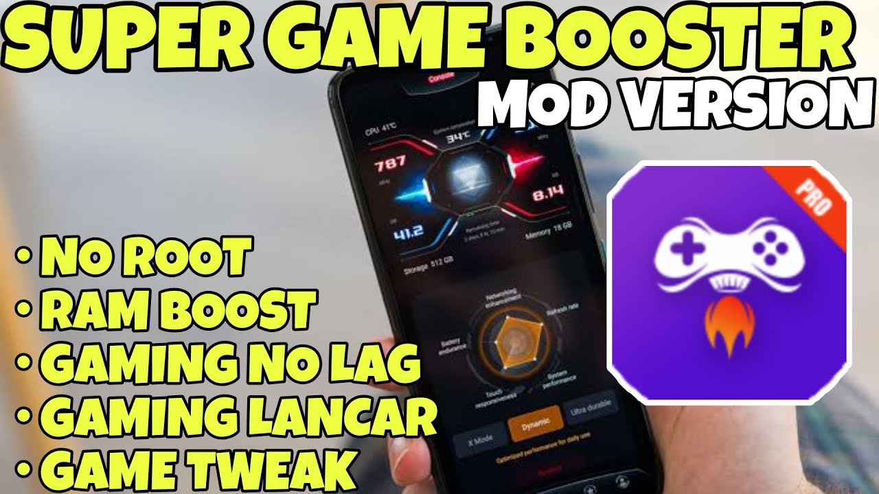 SUPER GAME BOOSTER NO ROOT - GAMING LANCAR TANPA LAG DENGAN GAME BOOSTER SUPER - YouTube