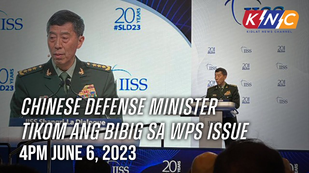 Chinese Defense Minister Tikom Ang Bibig sa WPS Issue | Kidlat News ...