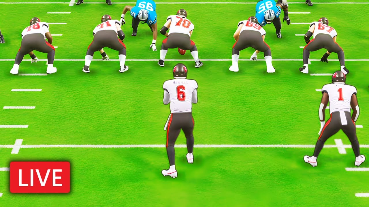 🔴LIVE - Ranked Games in the Bucs Playbook! - YouTube