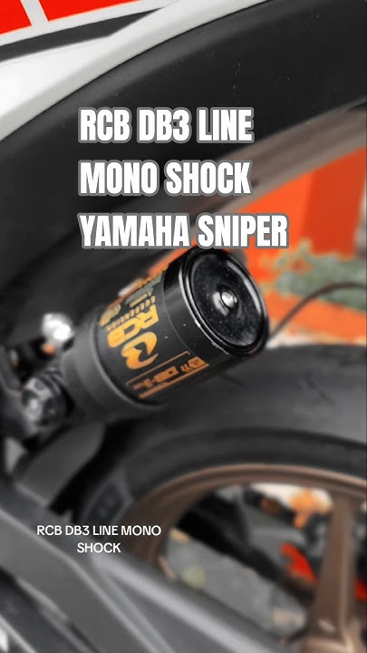 RCB DB3 LINE MONO SHOCK. #yamahasniper #racingboyphilippines #sniper155vva - YouTube