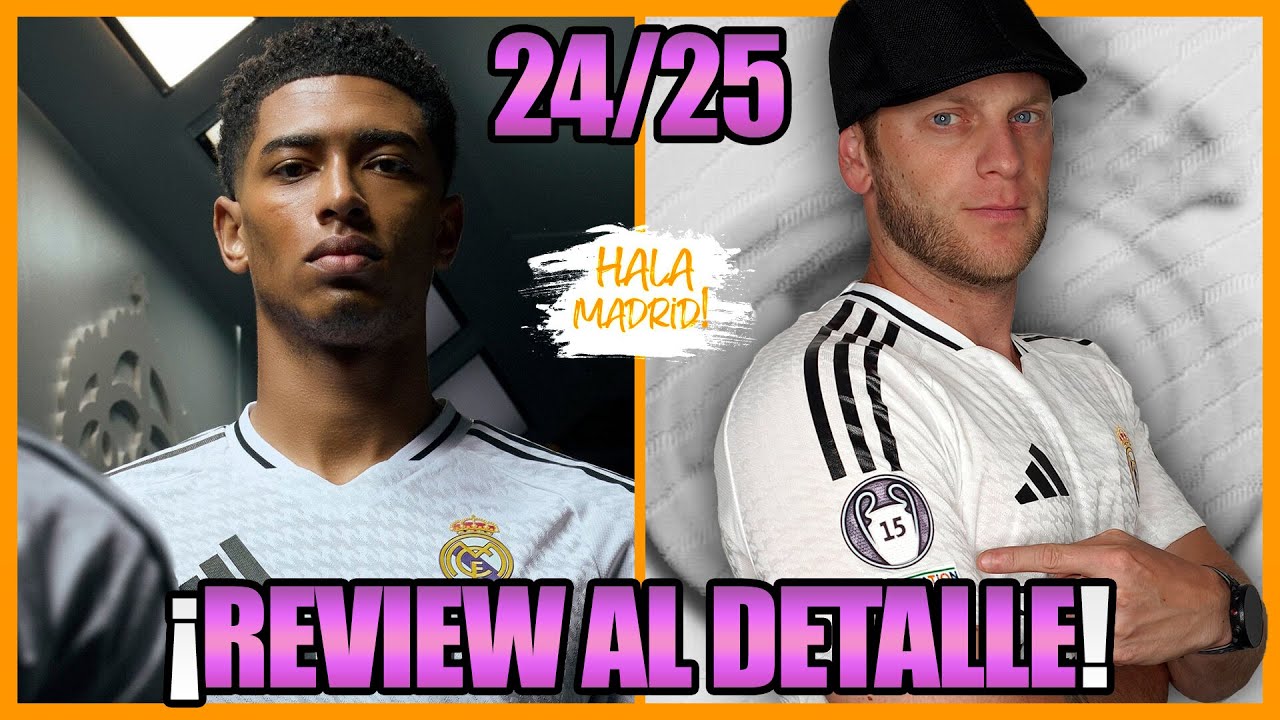 CAMISETA REAL MADRID 24/25 🤍 Primera Equipación 💜 (Temporada 2024-2025 ...