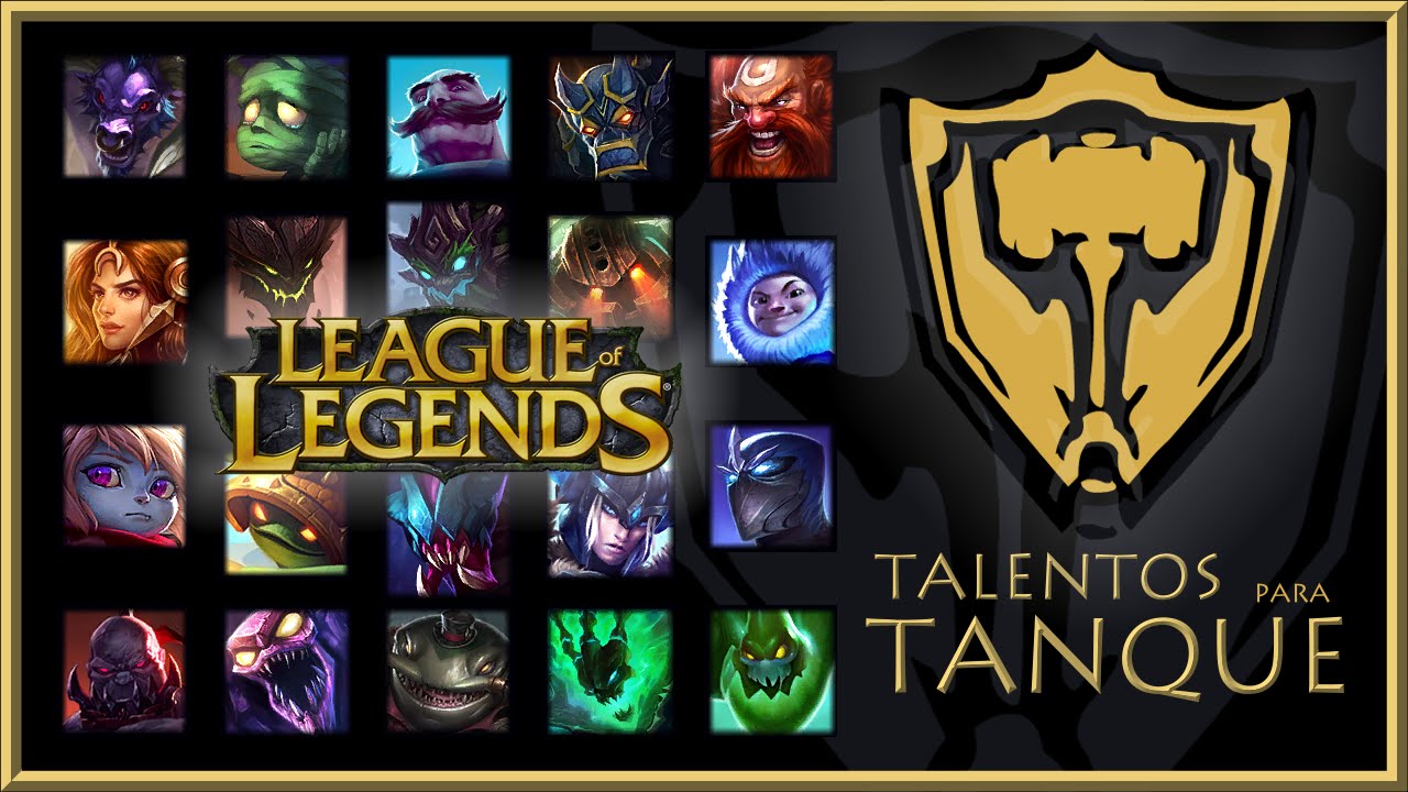 🐺 Talentos para Tanque - League of Legends - YouTube