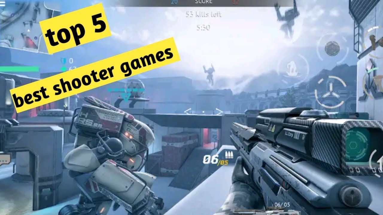 top 5 best shooting games - YouTube