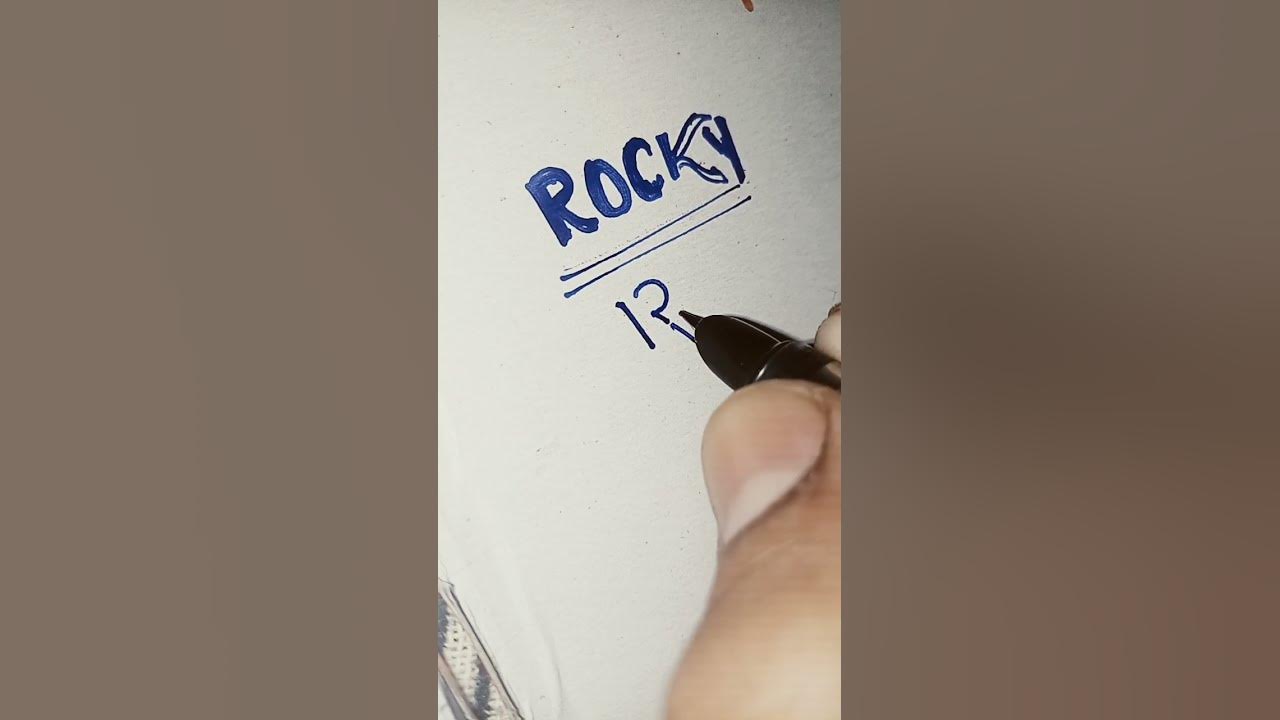 Rocky Name Logo subscribe viral shotts shortsfeed YouTube rocky-name-logo-subscribe-viral-shotts-shortsfeed-youtube