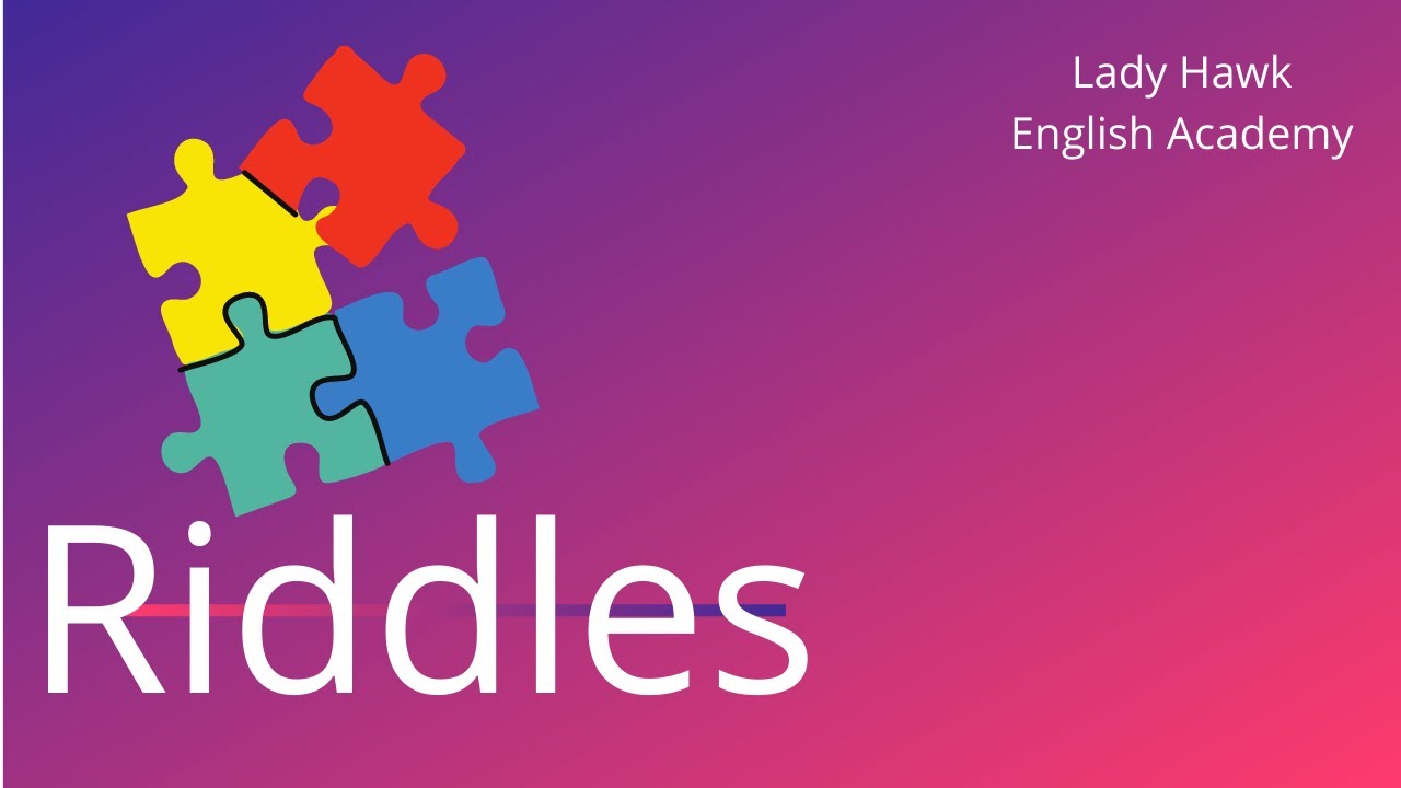 Riddles exercise 02 - YouTube