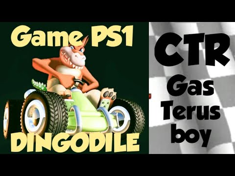 CTR Crash Team Racing Dingodile !! Gas Terus Boy