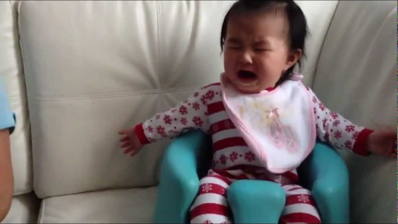 Impatient baby - YouTube