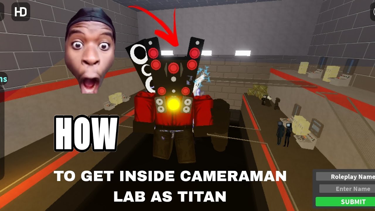How to get inside Cameraman lab as a Titan in Ultimate Skibid Toilet ...
