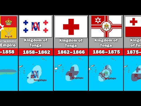 Evolution of The Tonga Flag - YouTube