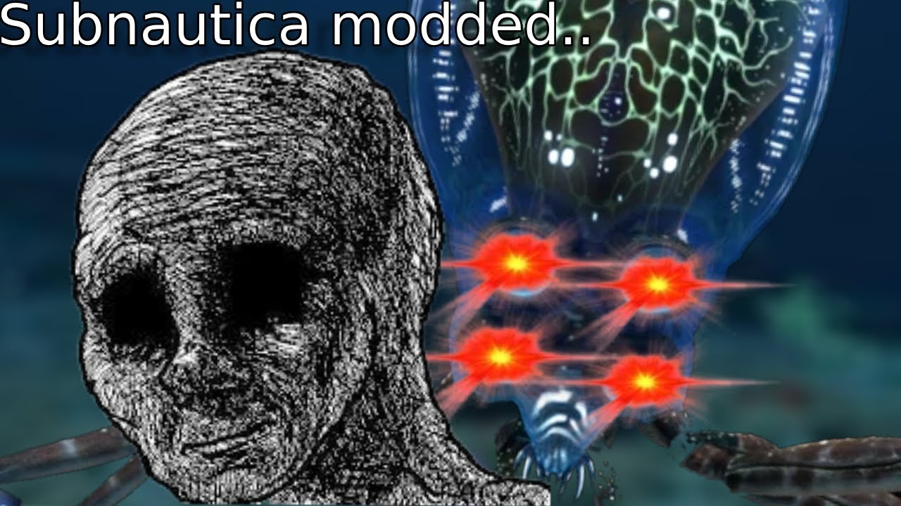 Subnautica but scary clips (as if it wasn't scary enough to begin with ...