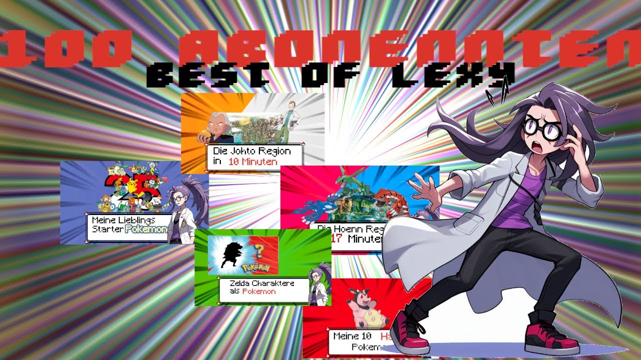 100 Abo Special [Best of Lexy] - YouTube