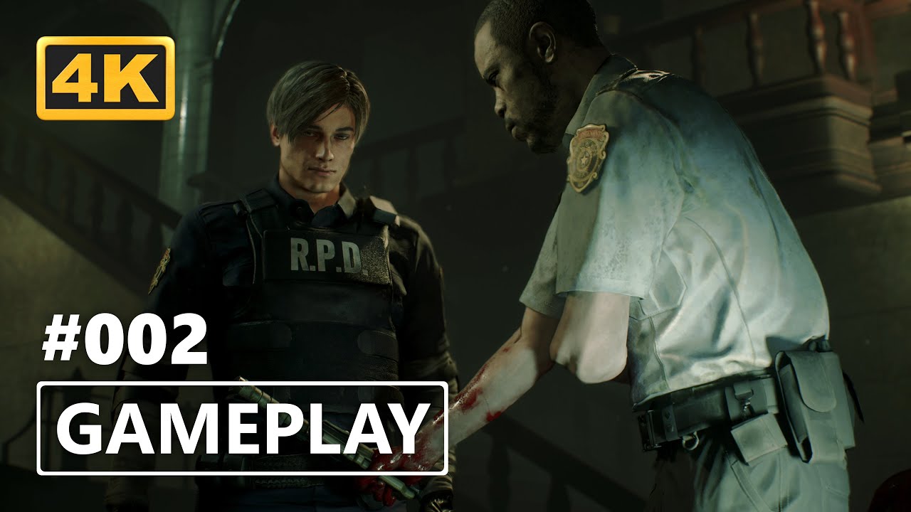 Resident Evil 2 Gameplay 4K - YouTube