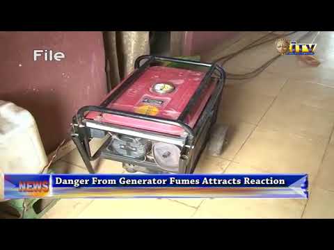 Danger From Generator Fumes Attracts Reaction - YouTube
