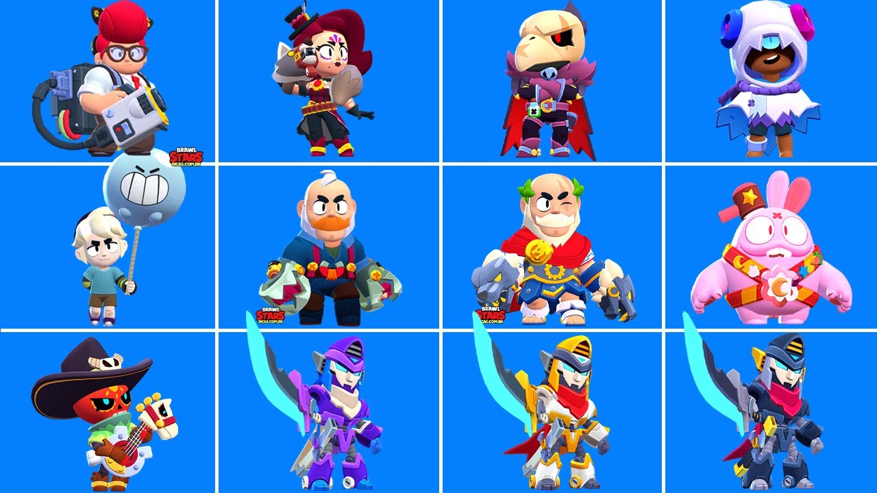 New Brawlers SAM GUS All New Skins Brawl Stars Robot Factory New Brawlers SAM GUS All New Skins Brawl Stars Robot Factory